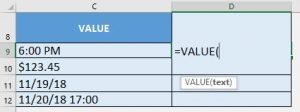 VALUE Formula in Excel | MyExcelOnline