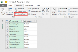 Count Rows Using Power Query | MyExcelOnline