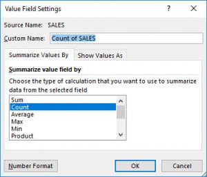 Field and Value Settings With Excel Pivot Tables | MyExcelOnline