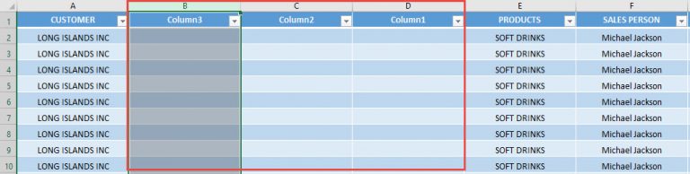Insert Multiple Columns Using Macros | MyExcelOnline