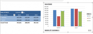 Expand and Collapse Fields in Pivot Chart | MyExcelOnline