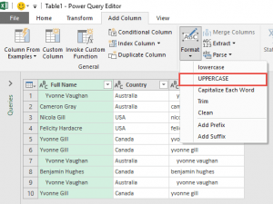Format Text Using Power Query | MyExcelOnline