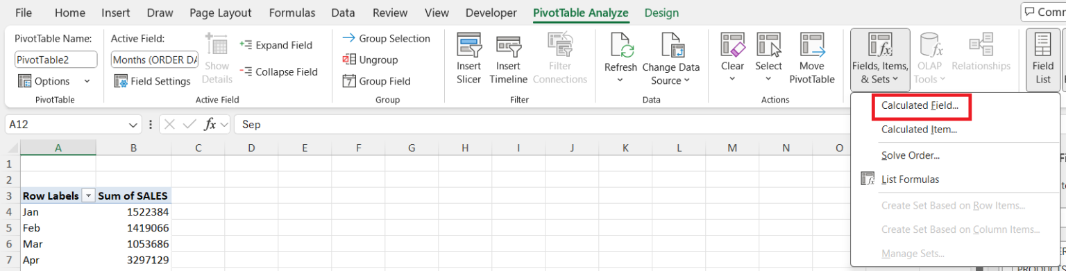 Recommended Pivot Tables in Excel | MyExcelOnline