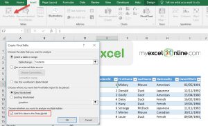 Data Model and Relationships In Microsoft Excel | MyExcelOnline