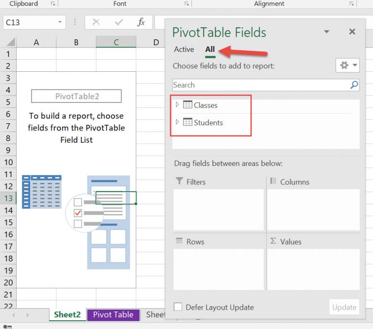 Data Model And Relationships In Microsoft Excel Myexcelonline