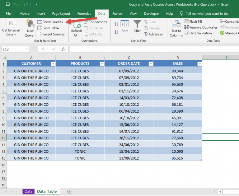Copy and Paste Queries In Power Query | MyExcelOnline