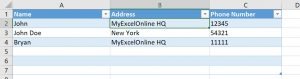 Use the Data Entry Form Using Macros | MyExcelOnline