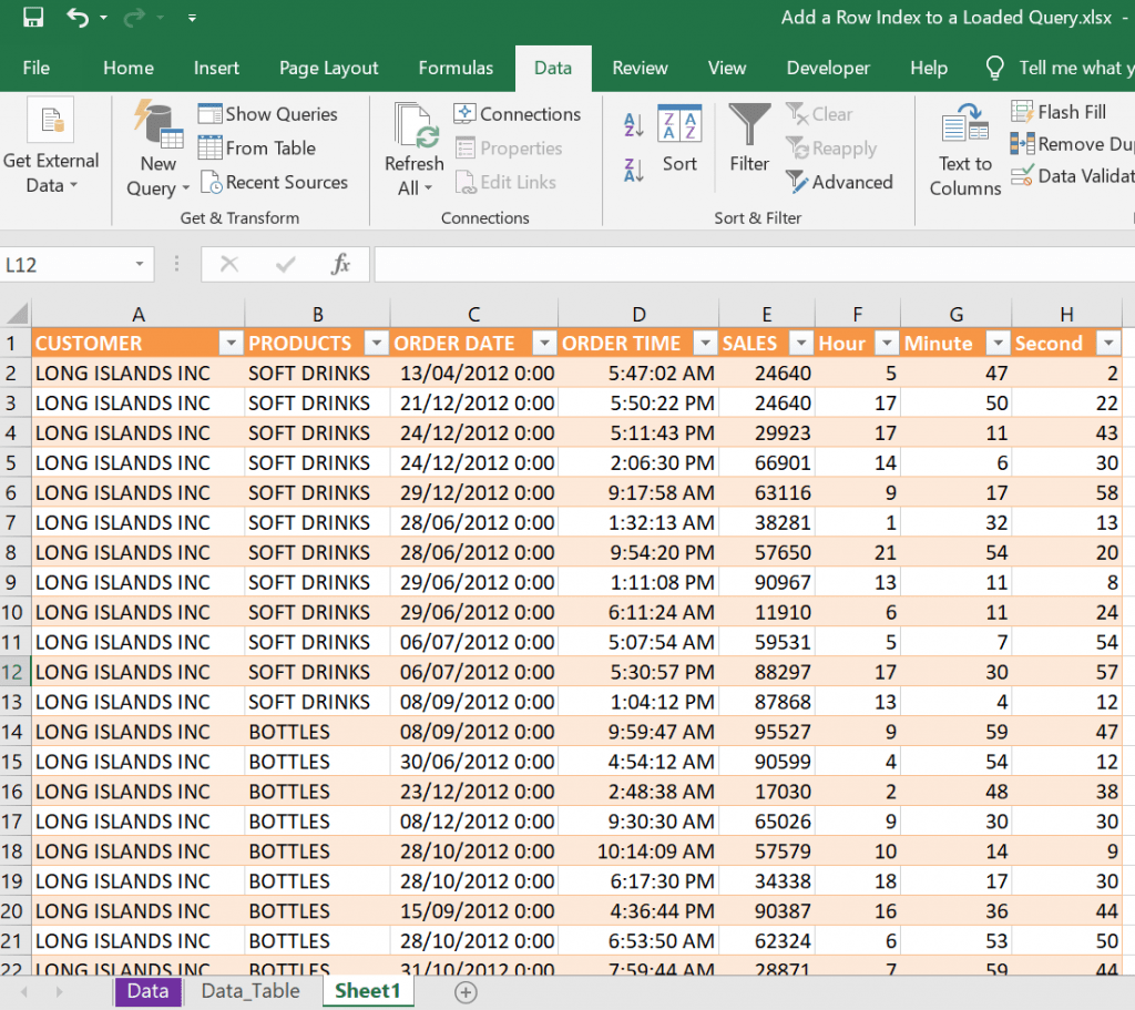 Add a Row Index In Power Query | MyExcelOnline