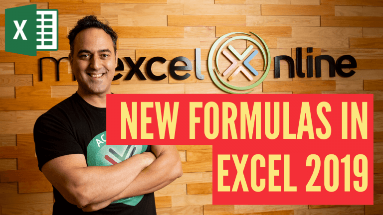 New Formulas in Excel 2019 | MyExcelOnline