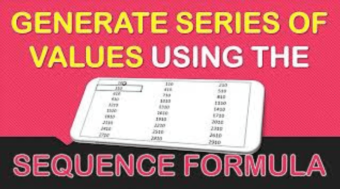 SEQUENCE Formula in Excel | Free Microsoft Excel Tutorials