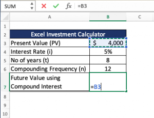 Excel Investment Calculator | MyExcelOnline