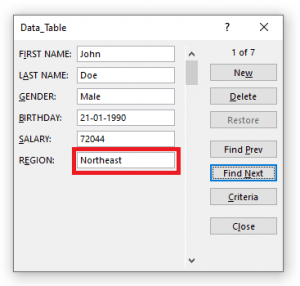 Create Form in Excel for Data Entry | MyExcelOnline