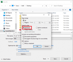 7 Quick Ways to Convert Excel to PDF & PDF to Excel | MyExcelOnline