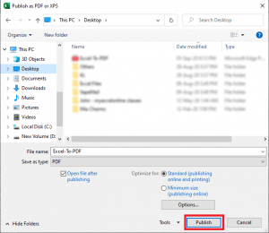 7 Quick Ways to Convert Excel to PDF & PDF to Excel | MyExcelOnline