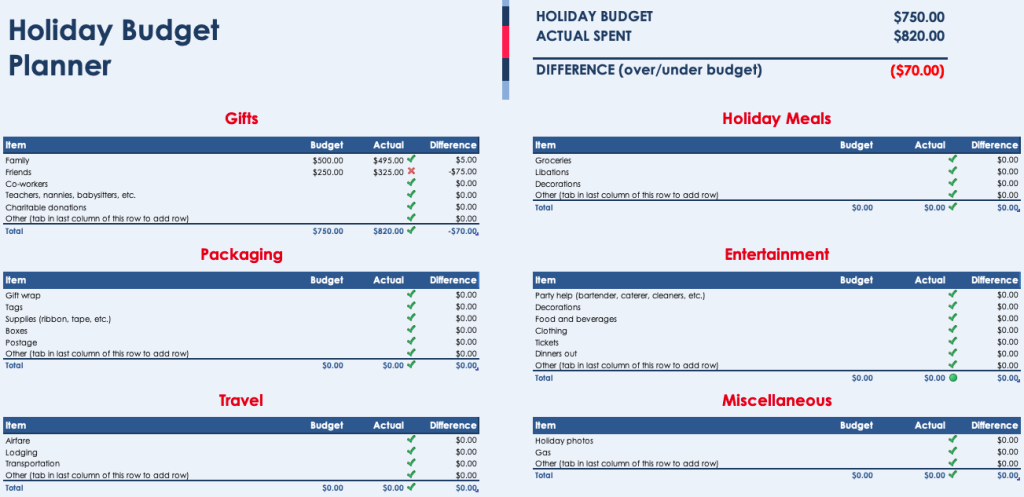 141 Free Excel Templates and Spreadsheets | MyExcelOnline