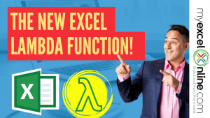 LAMBDA Function in Excel - Create Custom Functions in Excel | MyExcelOnline