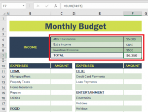 Free Excel Budget Spreadsheet to Keep Your Spending on Track!