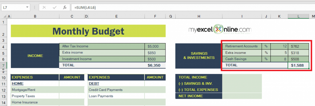 Free Excel Budget Spreadsheet to Keep Your Spending on Track!