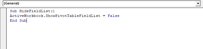 How to Show Pivot Table Fields | MyExcelOnline