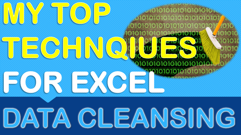 Top 8 Techniques on Data Cleaning in Excel | MyExcelOnline