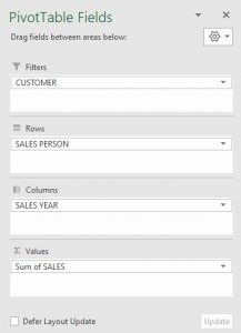 Excel Pivot Table Field List - Activate, move, resize & layout