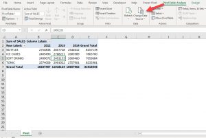 Refresh External Data Source in Excel Pivot Table | MyExcelOnline