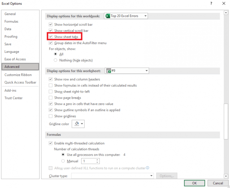 Excel Unhide All Worksheets | MyExcelOnline