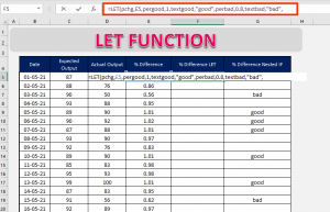 How to use Excel LET function | MyExcelOnline
