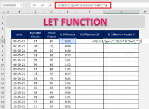 How to use Excel LET function | MyExcelOnline