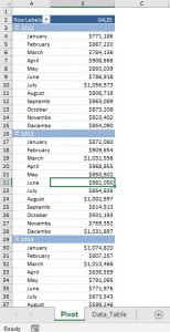 Print Excel Pivot Table on two pages | MyExcelOnline