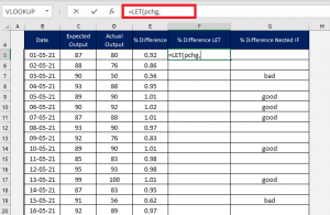 How to use Excel LET function | MyExcelOnline
