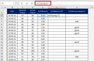 How to use Excel LET function | MyExcelOnline