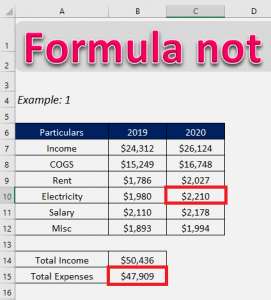 Why Excel Formula giving Wrong Answers? | MyExcelOnline