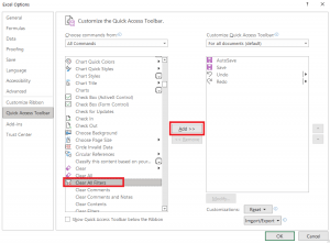 Clear Filters & Clear Pivot | MyExcelOnline