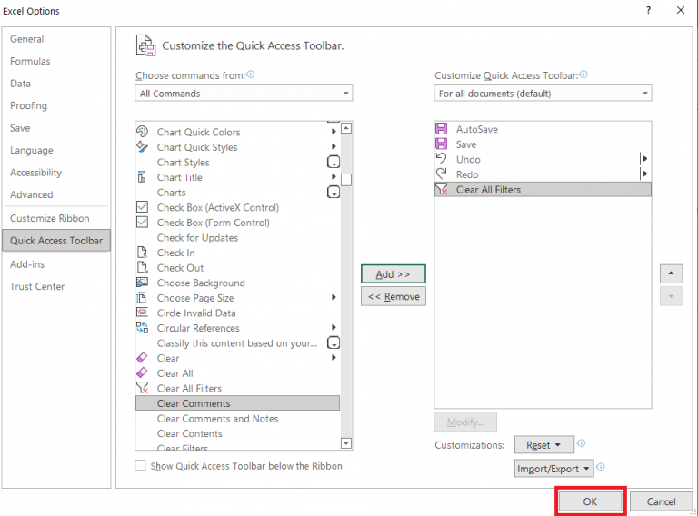 Clear Filters & Clear Pivot | MyExcelOnline