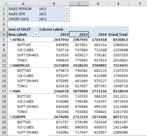 Clear Filters & Clear Pivot | MyExcelOnline