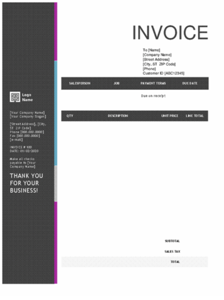 101 Free Microsoft Word Templates | MyExcelOnline