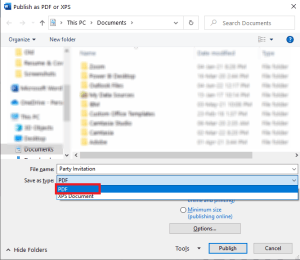 How to Save Word as PDF | MyExcelOnline