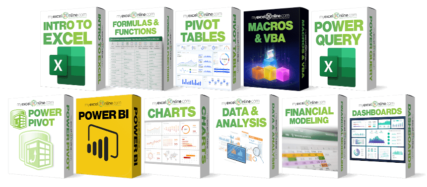 Microsoft Excel Online Courses & Training | MyExcelOnline