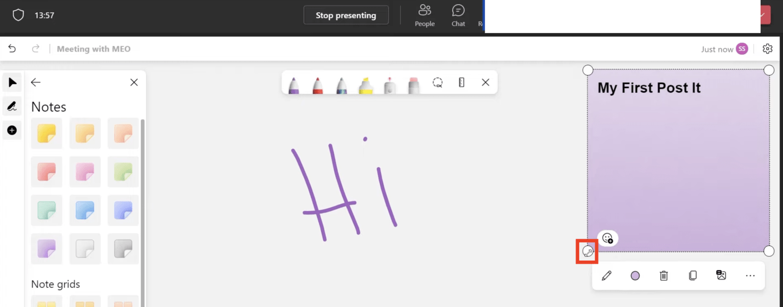 Using the Whiteboard in Microsoft Teams | MyExcelOnline