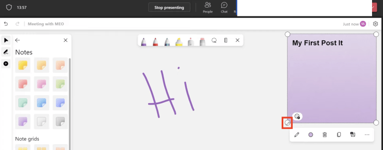 Using the Whiteboard in Microsoft Teams | MyExcelOnline