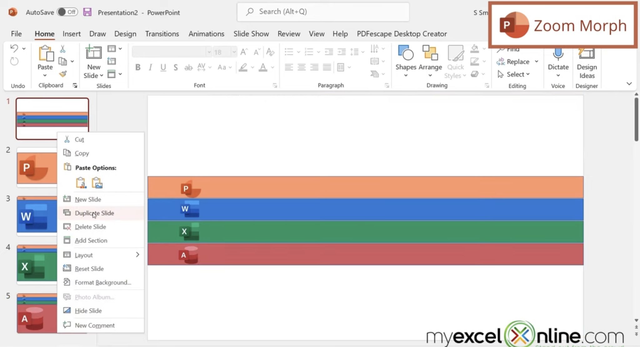 Morph Animation in PowerPoint - Top 3 Examples! | MyExcelOnline