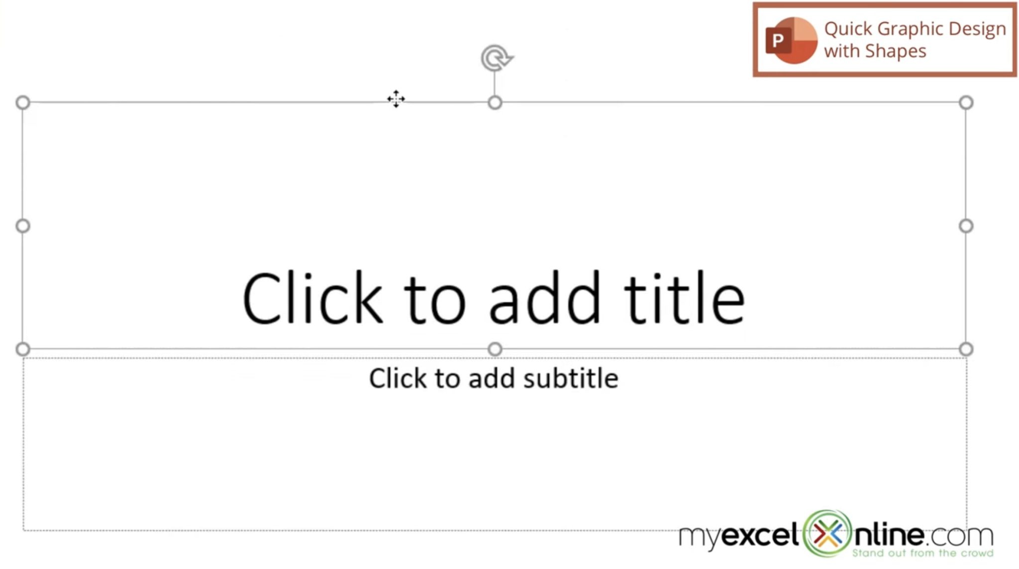 How To Create Professional Microsoft PowerPoint Presentation Slides | MyExcelOnline