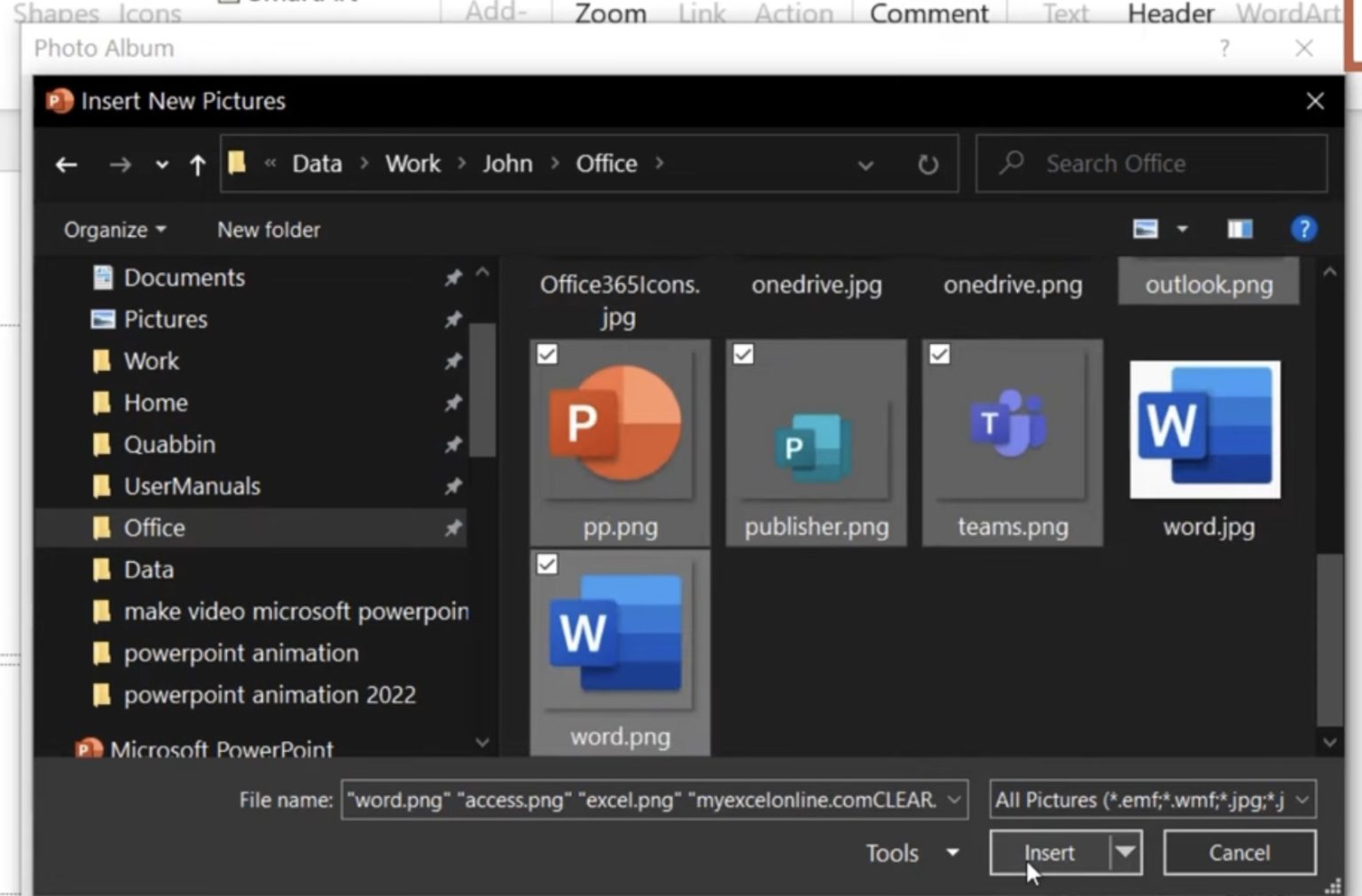 How to Make A Microsoft PowerPoint Picture Slideshow | MyExcelOnline