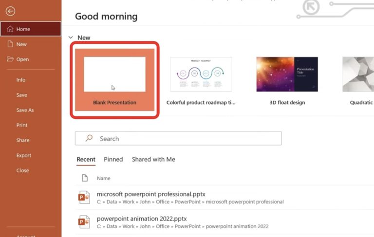How To Create Professional Microsoft PowerPoint Presentation Slides ...