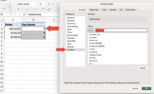 Get the Day Name for a Date in Microsoft Excel - 3 Easy Ways ...
