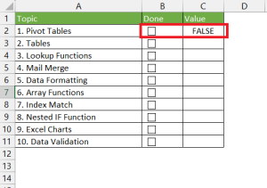 How to Insert Checkbox in Excel in 5 Easy Steps | MyExcelOnline