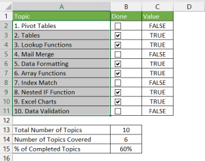 How to Insert Checkbox in Excel in 5 Easy Steps | MyExcelOnline