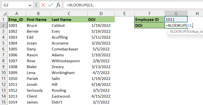 Top 11 Examples Of Using Xlookup In Excel The Ultimate Guide