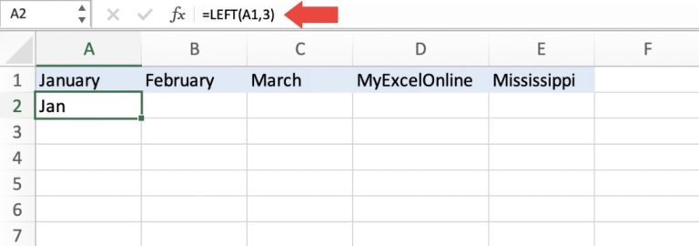 How to Use Substrings in Microsoft Excel | MyExcelOnline